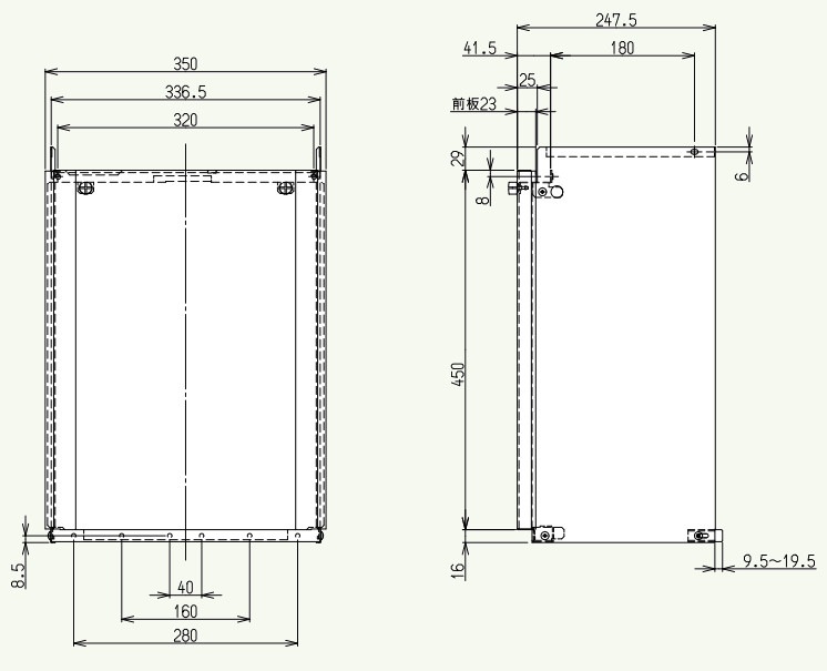 リンナイ 【WOP-5101(K)SS】 配管カバー Rinnai